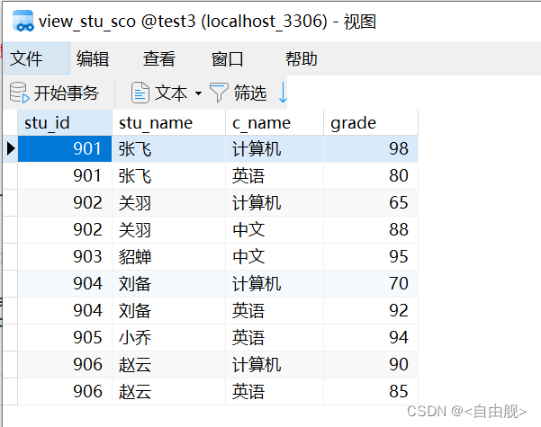 数据库上机实验-视图操作 - 编程宝典