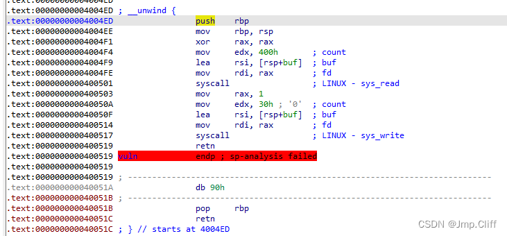 [BUUCTF]ciscn_2019_es_7(SROP)-CSDN博客