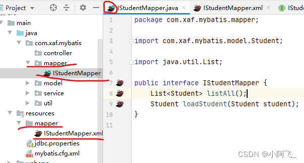 mybatis入门须知_在src目录下创建cn.gdmec.mapper包,在包中创建一个名为studentmapper的接-CSDN博客