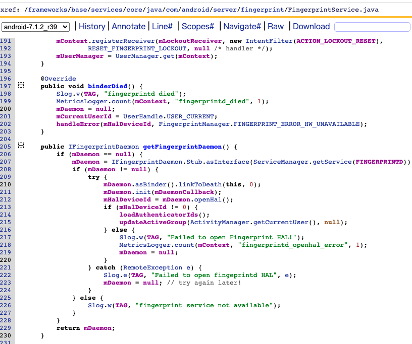 Android Fingerprint完全解析(二) ：Fingerprint启动流程_fingerprint android-CSDN博客