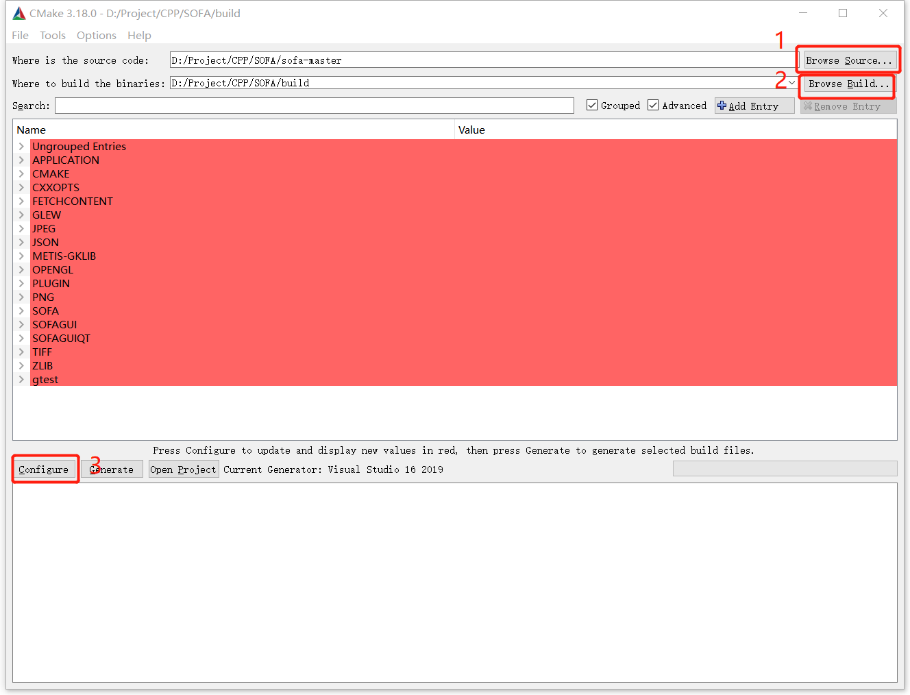 【SOFA】SOFA框架+Win10+VS2019 配置_sofa物理引擎-CSDN博客