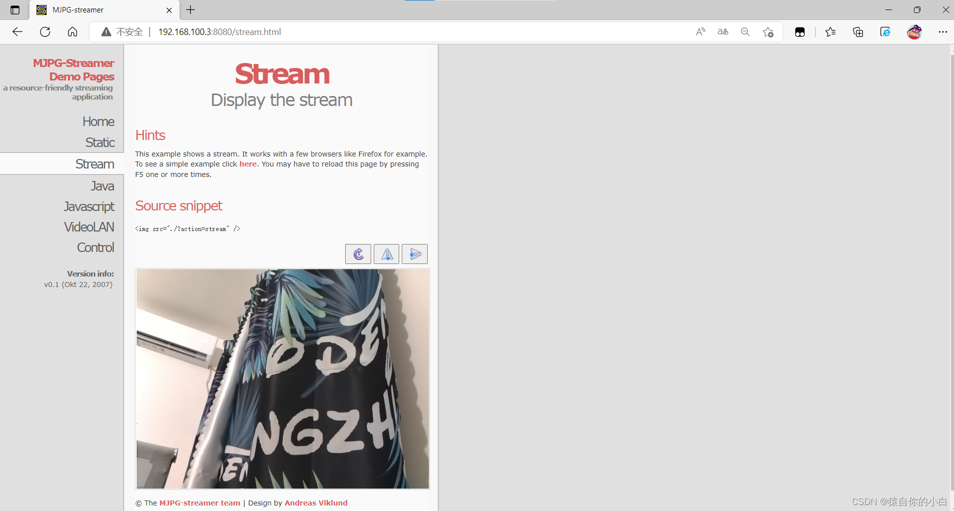 树莓派mjpg-streamer实现监控及拍照功能调试_mjpgstreamer的参数怎么调-CSDN博客