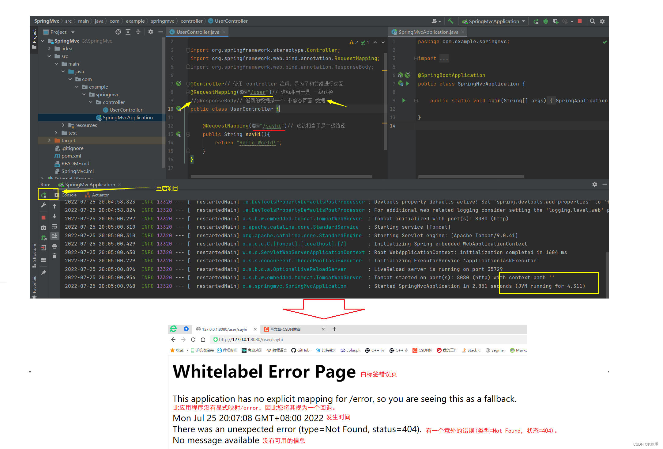 【Java成王之路】EE进阶第九篇 Spring MVC 程序开发_@requestmap 默认请求方式-CSDN博客