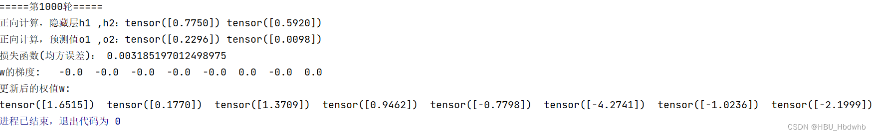 NNDL 作业3：分别使用numpy和pytorch实现FNN例题_torch.sigmoid numpy-CSDN博客