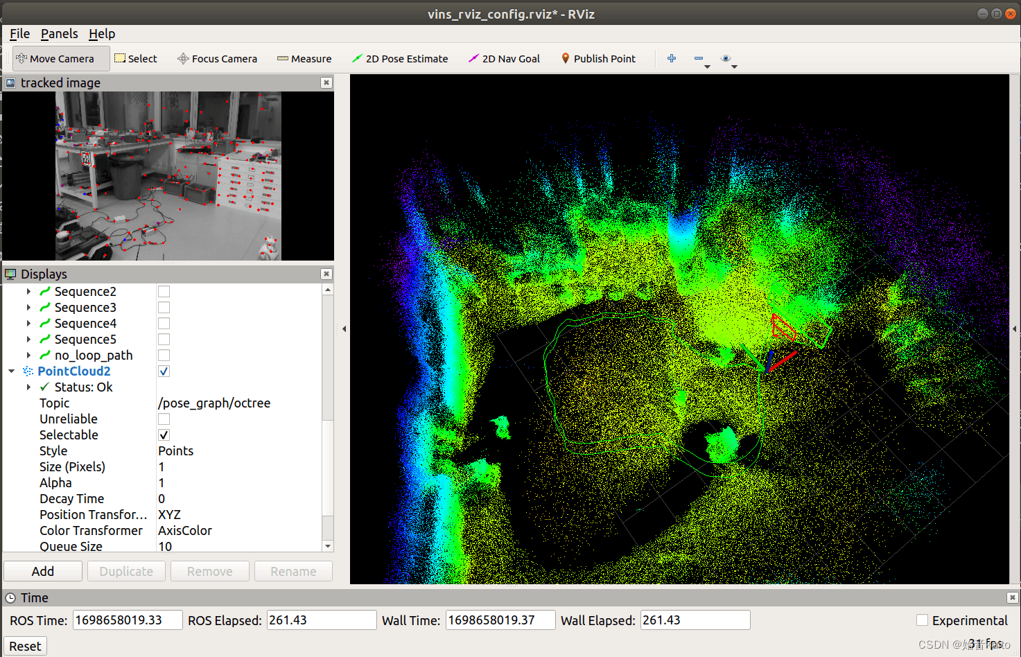 从零开始的Linux（5）ubuntu18.04下运行VINS-Mono/VINS-RGBD（保姆级超级详细教程）-CSDN博客