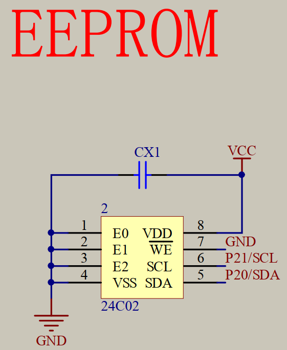 AT24C02与I2C总线（十一）_at24c02优点-CSDN博客