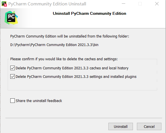 深度学习环境搭建 3 PyCharm社区版卸载，专业版下载安装，与AutoDL远程连接_delete pycharm community ...