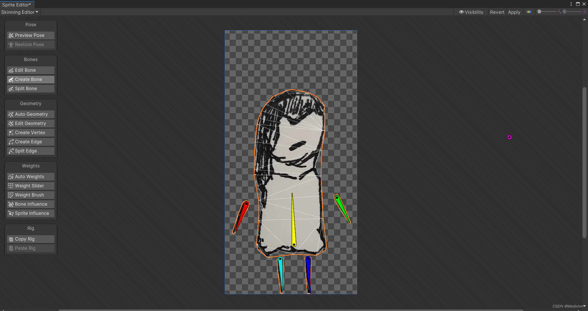 如何把2d图片变成能走跑跳的2d主角人物_sprite editor skinning editor-CSDN博客