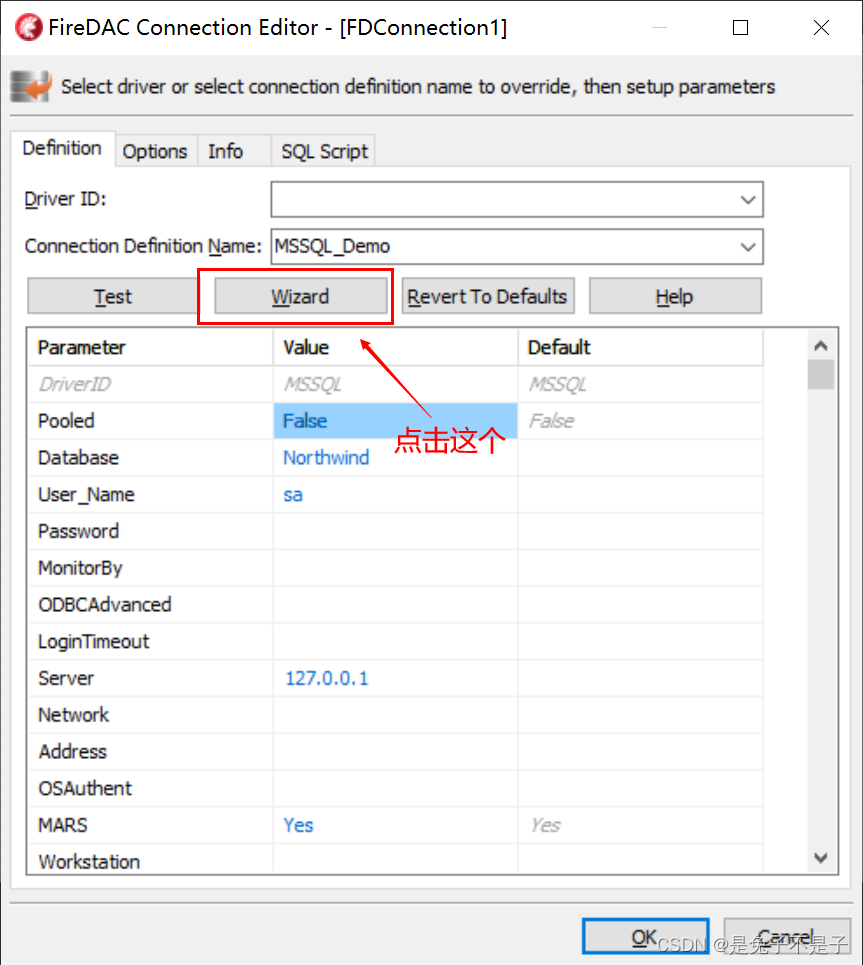 Delphi连接SQL sever数据库_delphi连接sql server实例-CSDN博客