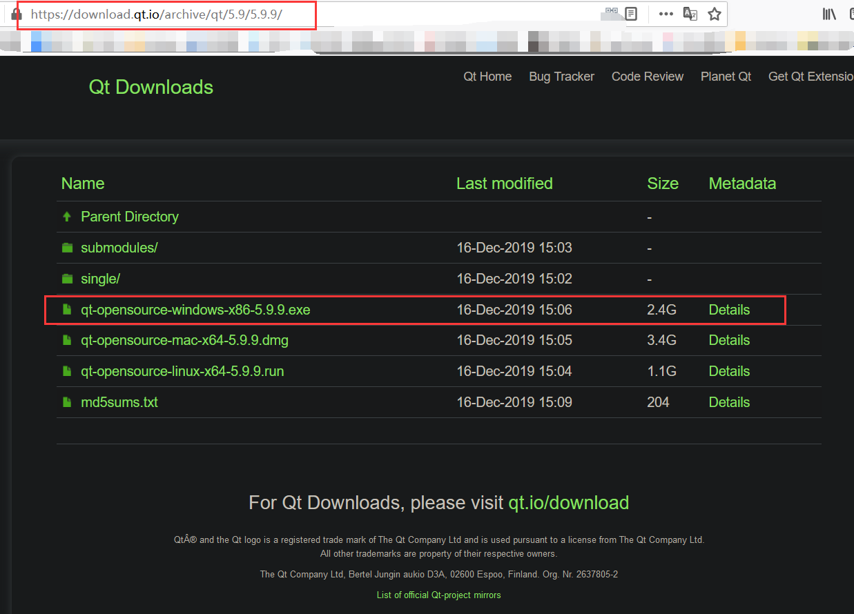 Qt5.9.9 Windows版本安装_windows安装 qt5.9.9-CSDN博客