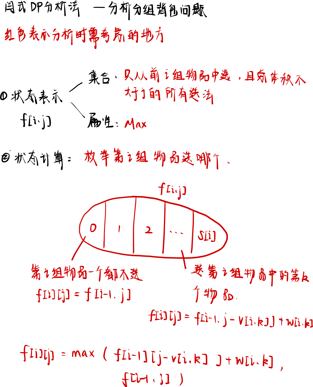 [AcWing] 9. 分组背包问题（C++实现）分组背包问题模板题_c++分组背包-CSDN博客