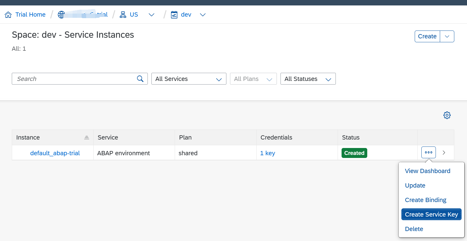 SAP BTP ABAP测试环境使用指南_sap btp add the service key in json format-CSDN博客