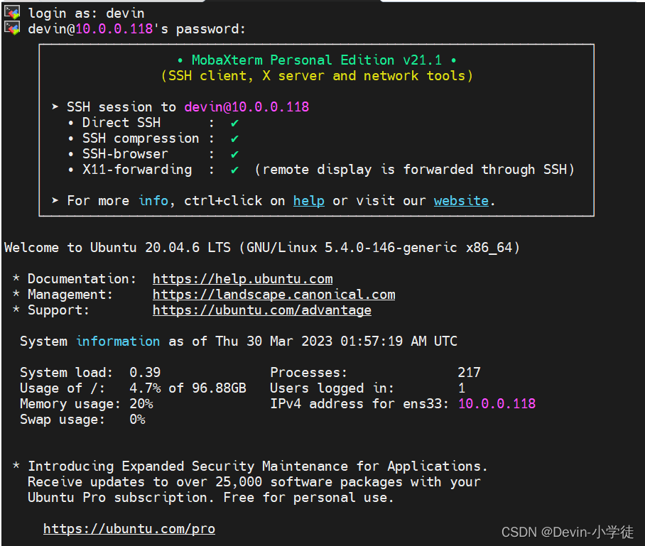 【VMware16安装Ubuntu20.04-Server 完整版 】_vm16安装ubuntu20-CSDN博客
