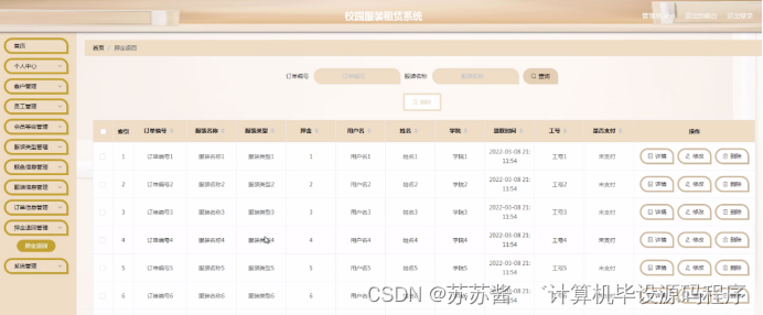 【附源码】java计算机毕业设计校园服装租赁系统（程序lw部署）基于java的校内服装租赁系统的设计与实现 Csdn博客