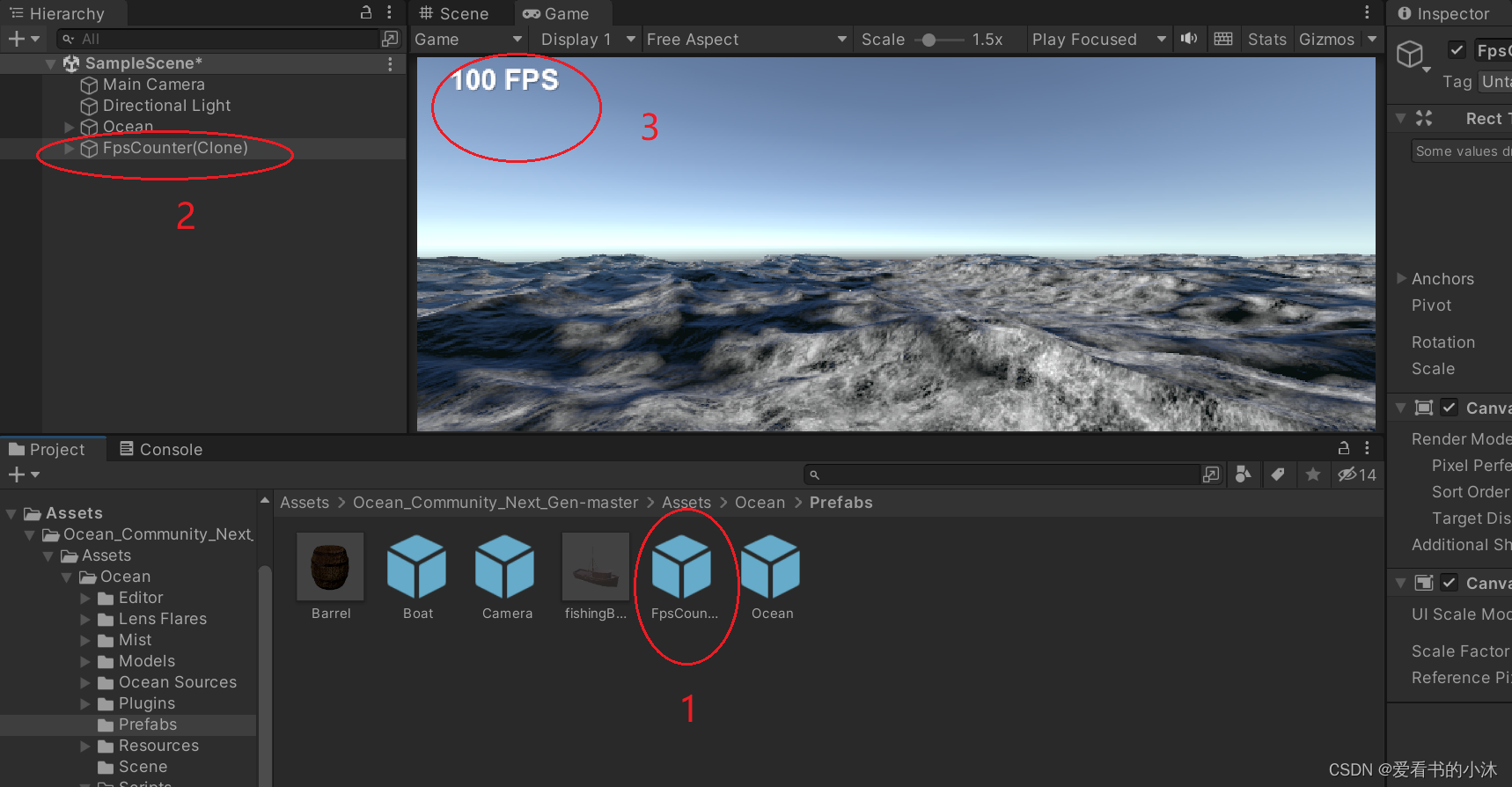 【小沐学Unity3d】Unity插件之海洋模拟Ocean_Community_Next_Gen_unity mobile ocean-CSDN博客