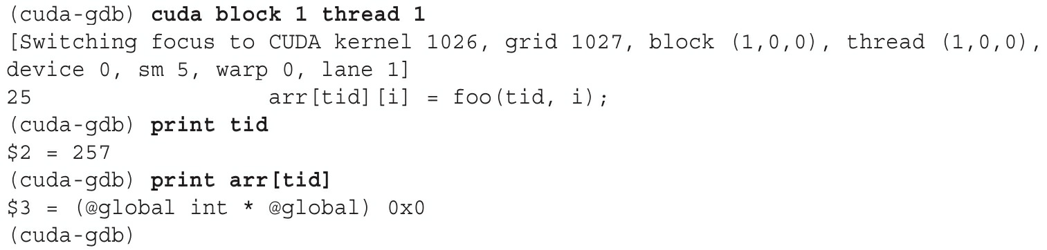 CUDA C编程（三十八）CUDA调试_cuda debug-CSDN博客