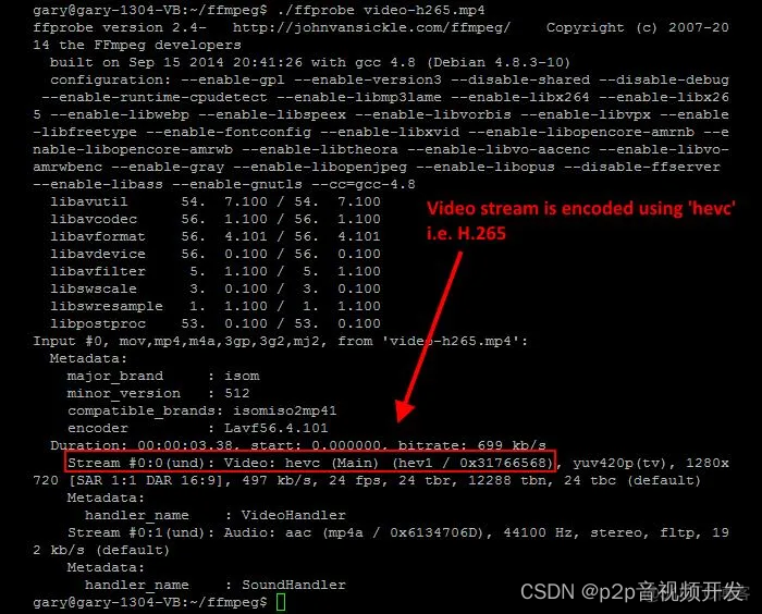 Linux实现ffmpeg H265视频编码h265格式视频怎么播放linux Csdn博客