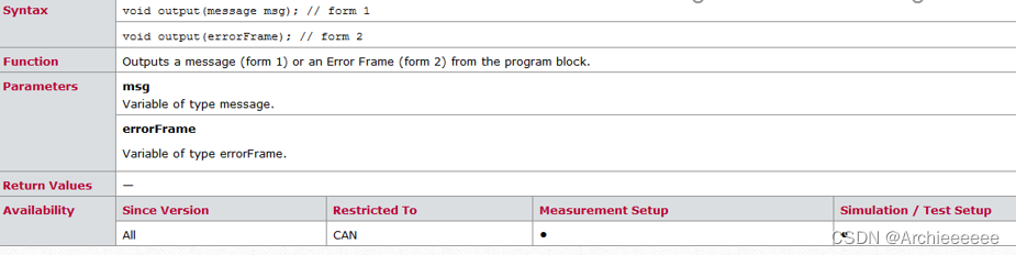 CAPL 入门简介-CSDN博客
