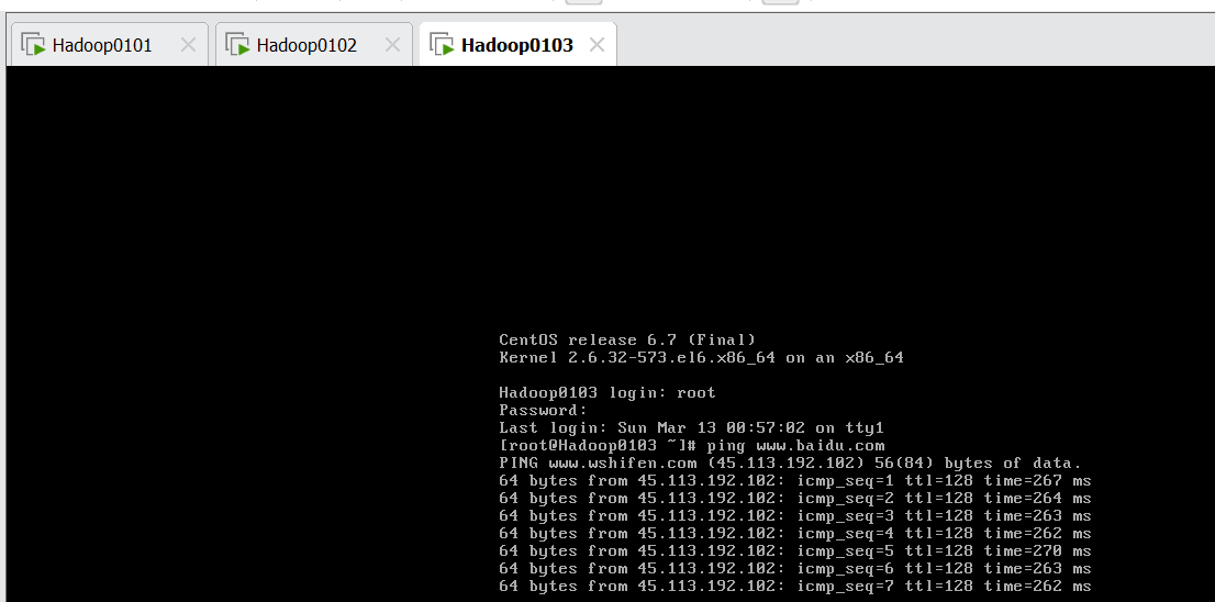 搭建Hadoop集群检测网络连接时，ping命令 出现 “ping: unknown host www.baidu.com“_hadoop ping不到百度-CSDN博客