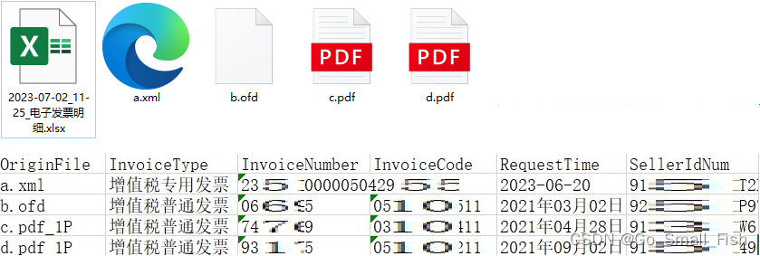 【全电发票】识别，支持PDF/OFD/XML格式_全电发票pdf解析-CSDN博客