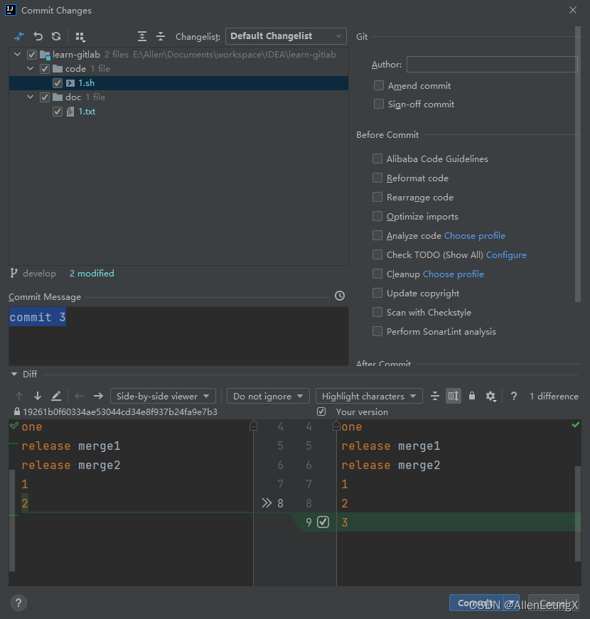 Git reset 之 soft、mixed、hard 区别（实战）_mixd soft hard-CSDN博客