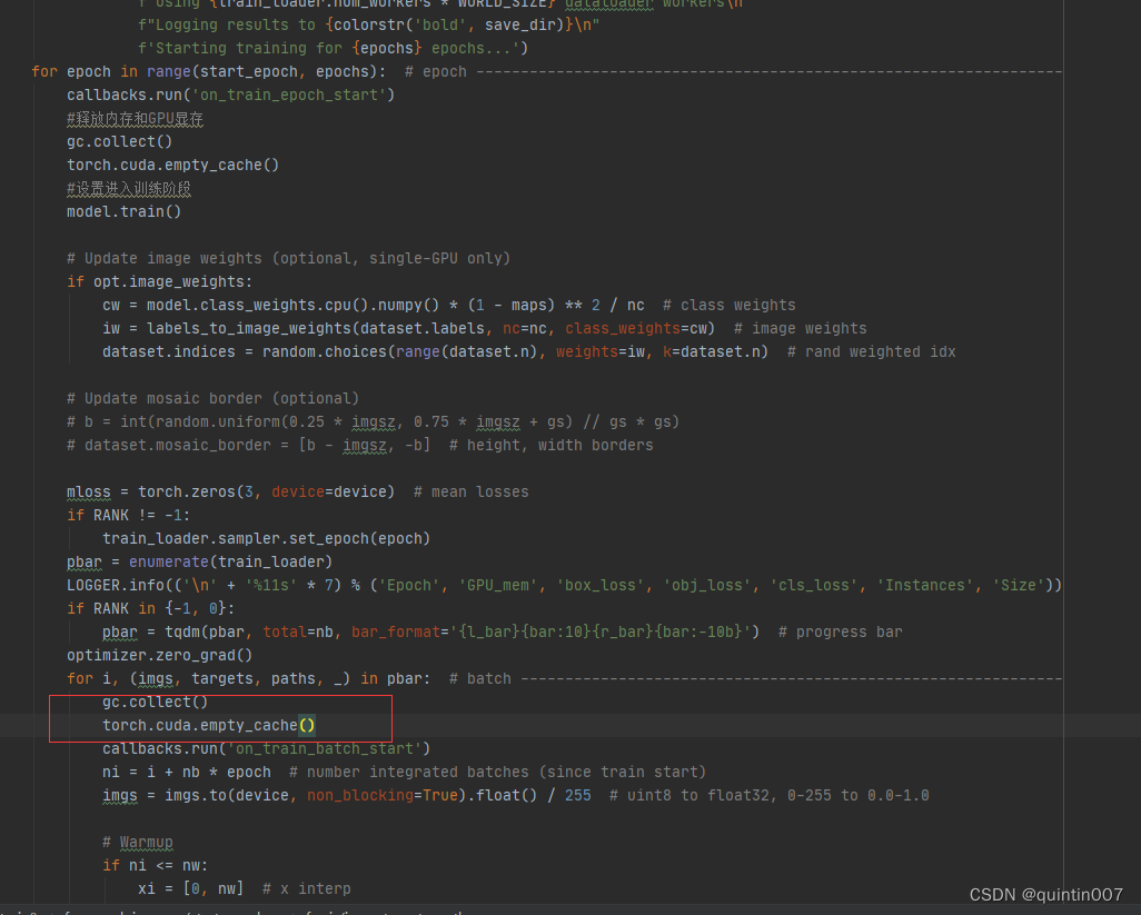 YOLO v5训练的时候出现内存相关的异常_yolov8使用cpu训练内存不够-CSDN博客