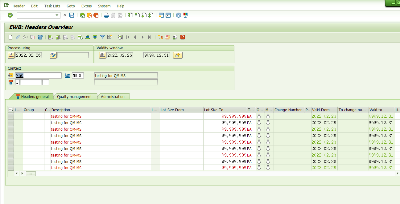 SAP QM创建一个包含Multiple Specification的检验计划_sap 怎么录入多项检测指标-CSDN博客