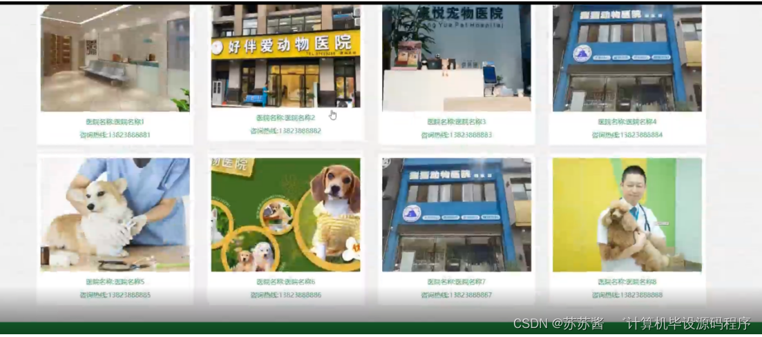 计算机毕业设计springboot宠物医院管理系统881ck9【附源码 数据库 部署 Lw】 Springcloud宠物医院管理系统 Csdn博客