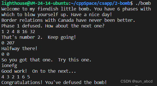 CSAPP Lab2：Bomb Lab_csapp lab2 2号代码-CSDN博客