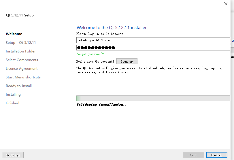 【Qt】qt5.12.11注册不了？解决办法-实测_can not create new qt account with reserved email.-CSDN博客