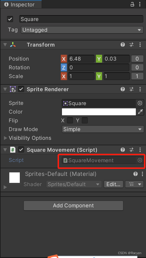 Unity二维平面上物体的移动（二）_unity square-CSDN博客