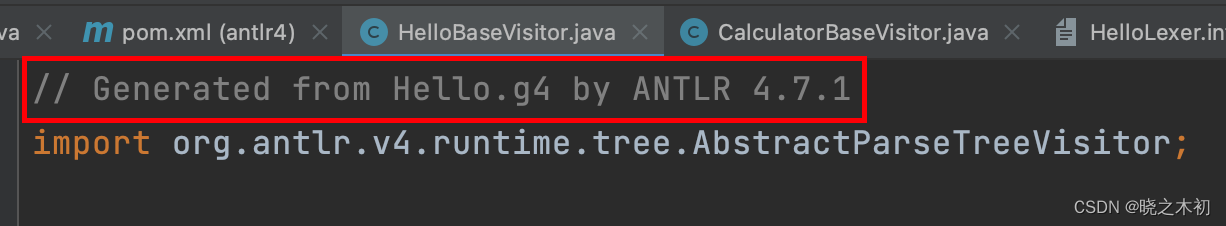 Antlr Tool与antlr Runtime的版本一致性问题antlr Tool Version Csdn博客 