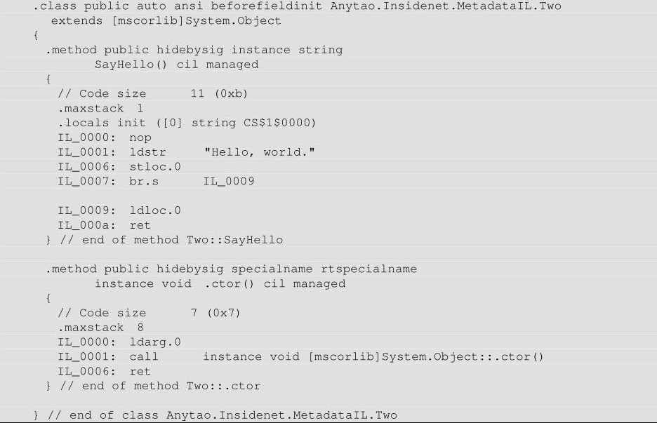 .Net——元数据和IL_net 元数据-CSDN博客