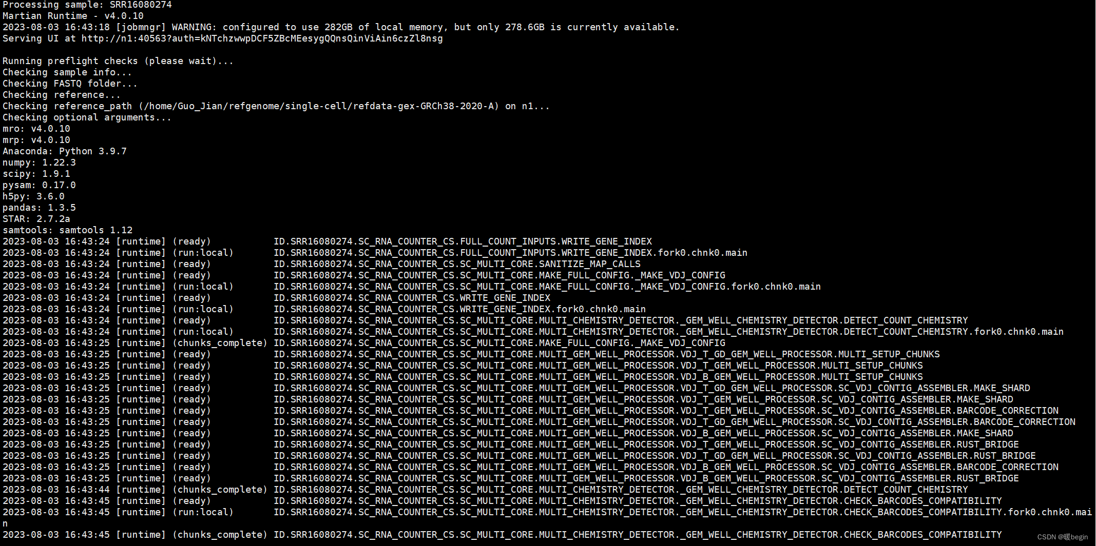 利用Cellranger对单细胞数据进行上游分析_cellranger 循环-CSDN博客