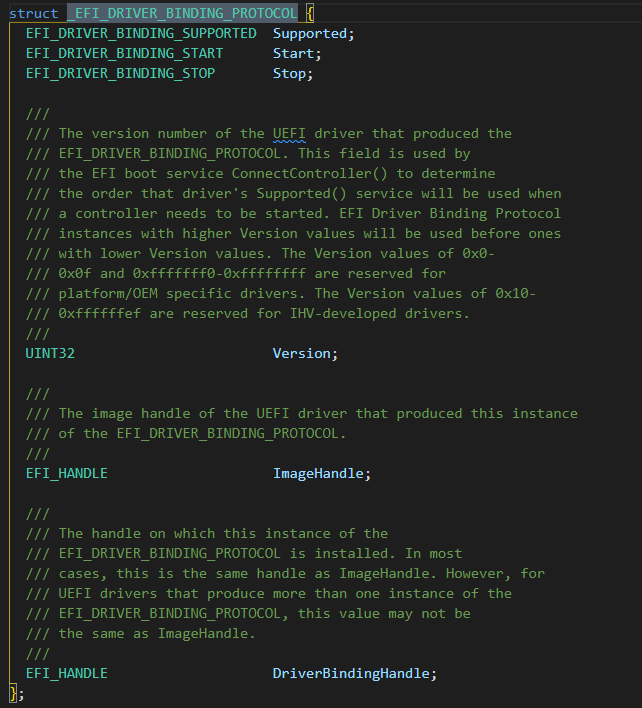 UEFI----EFI_DRIVER_BINDING_PROTOCOL_driver binding protocol-CSDN博客