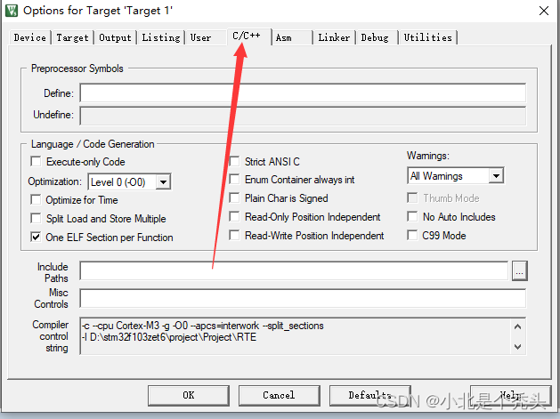 STM32F103创建工程固件库版本_stm32f103固件库-CSDN博客