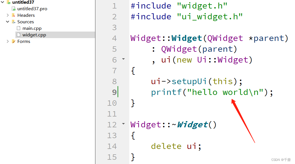 关于QT的printf输出问题_qt printf 无输出-CSDN博客