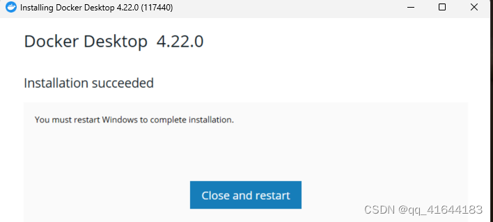 Docker安装教程——以Windows11家庭中文版为例_win11家庭版安装docker-CSDN博客