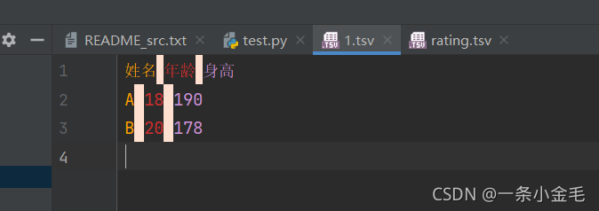 Python逐行读取tsv文件python读取tsv文件 Csdn博客