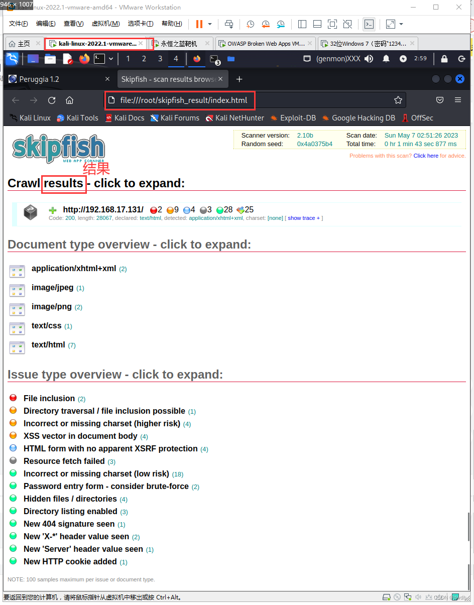 使用Skipfish检测安全漏洞_skipfish教程-CSDN博客