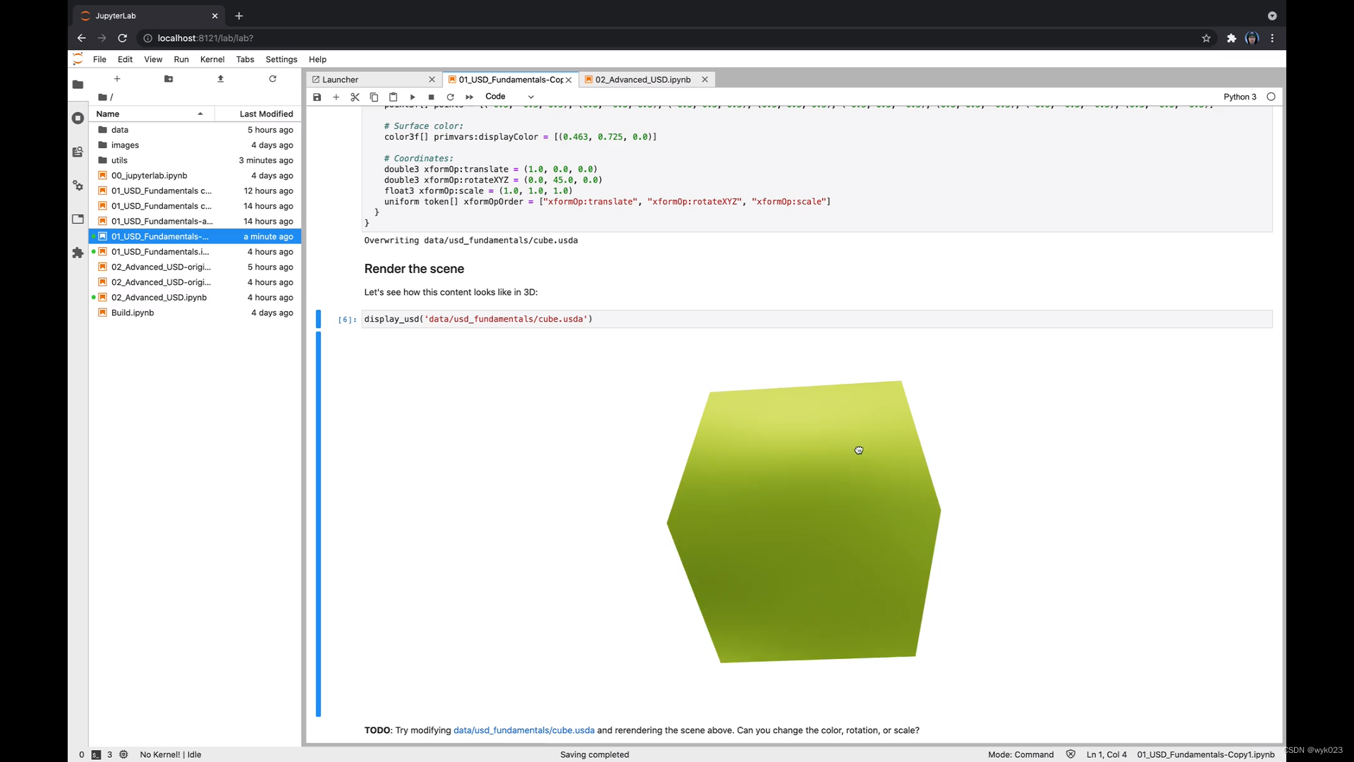 USD 通用场景描述（Universial Scene Description）_universal scene description-CSDN博客