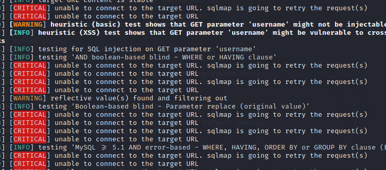 sqlmap出现无法找到目标url_invalid target url-CSDN博客