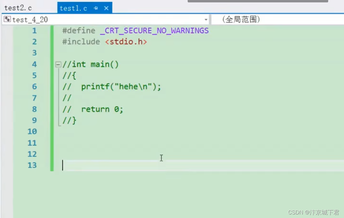 VS运行C语言（一个项目中，多个.c文件，main函数出现重复报错）LNK200_main已经在xxx.obj中定义，LNK116找到一个或多个多重定义的符号_一个工程多个c文件-CSDN博客