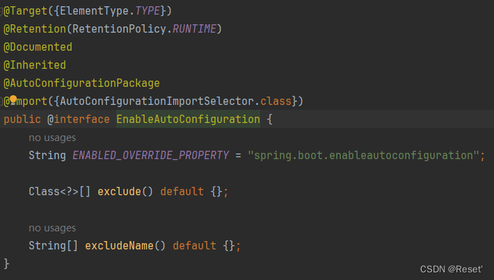 @EnableAutoConfiguration注解-CSDN博客