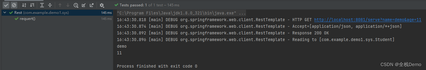 Java中使用resttemplatejava 引入resttemplate Csdn博客