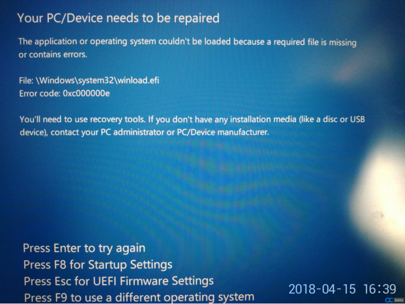 WIN10启动报错按F9才能进入怎么修复？_开机按f9才能进系统-CSDN博客