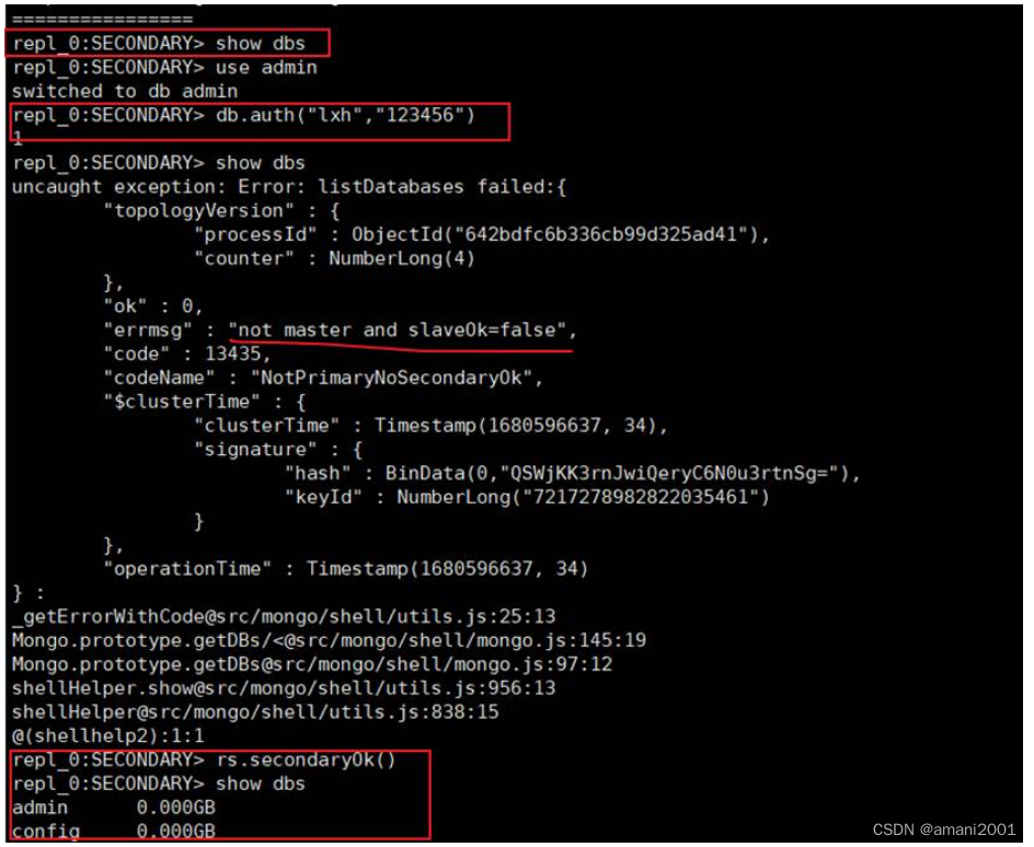 Linux中mongodb副本集开启权限认证mongo 副本集创建用户认证权限 Csdn博客