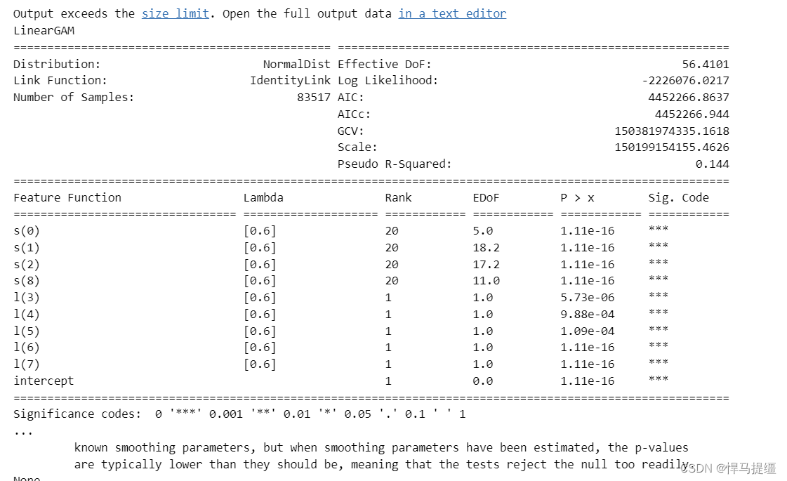 利用pygam训练gam模型_from pygam import lineargam-CSDN博客