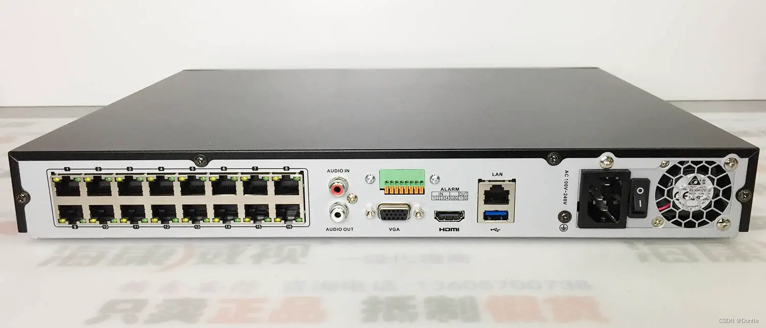海康nvr为什么有两根电源线？（NVR 网络视频录像机）_监控显示屏输入电压有几个接口-CSDN博客