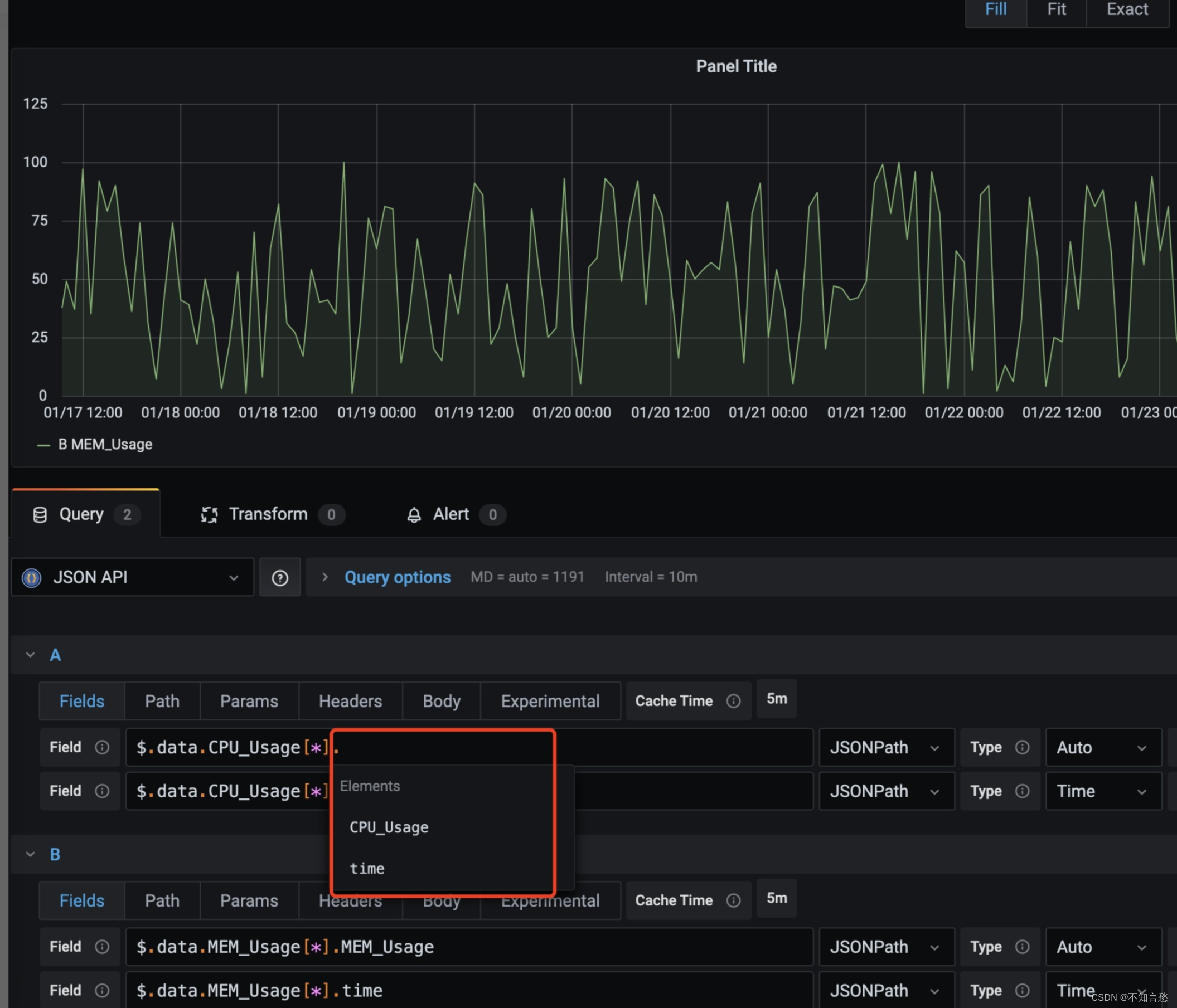 Grafana监控对接jsonApi数据_grafana json api-CSDN博客